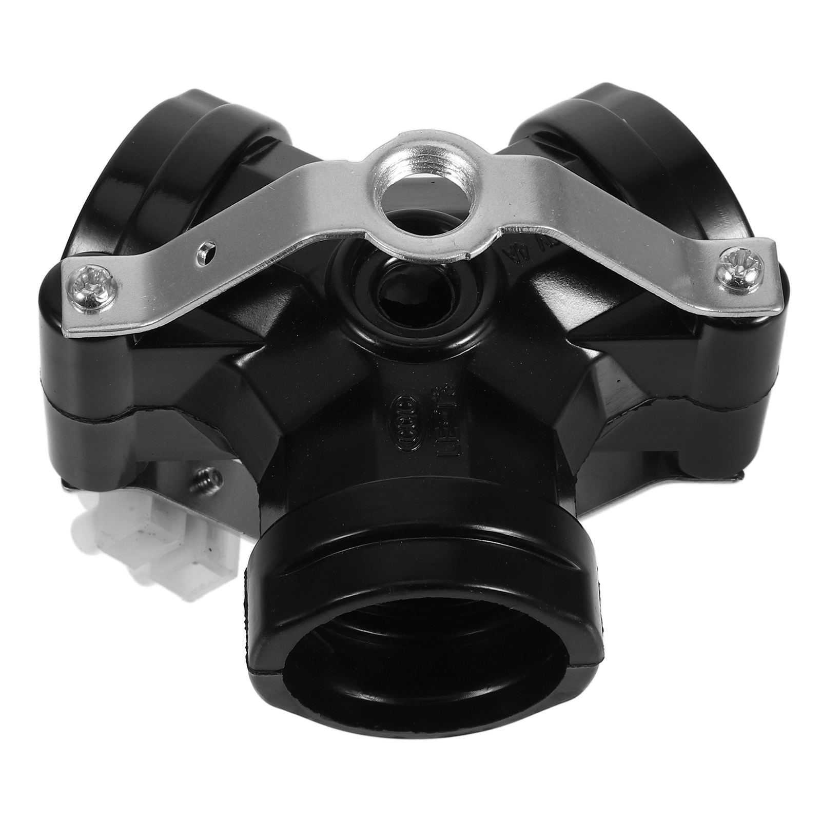 WORGEOUS E27 Three-Way Lamp Socket Replacement 3-Head Light Fixture ...