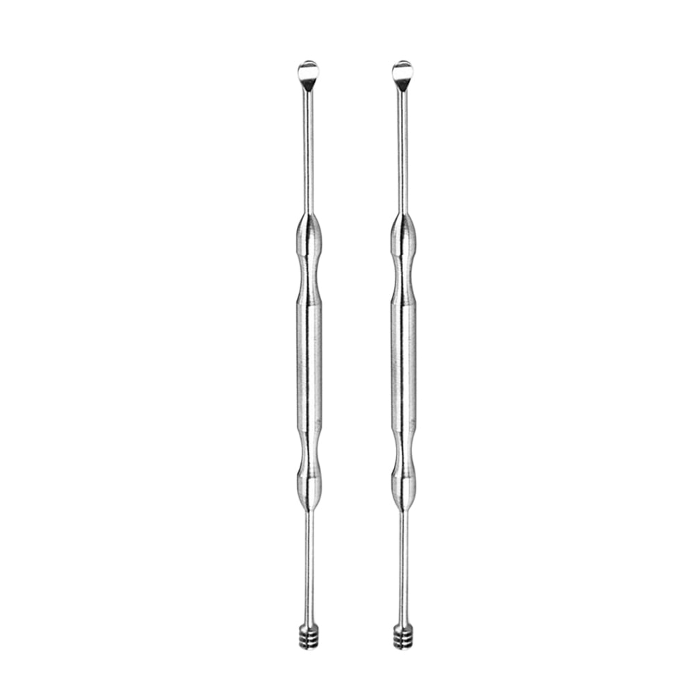WORGEOUS Ear Pick Spiral Stainless Steel Ear Wax Clean Tool 2PCS ...