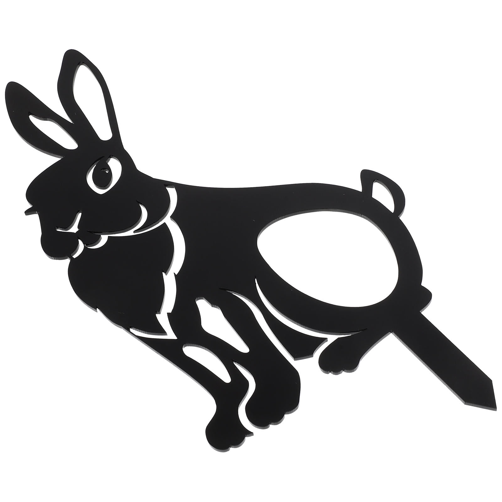 WORGEOUS Easter Rabbit Yard Sign Outdoor Lawn Decoration Bunny Sign ...