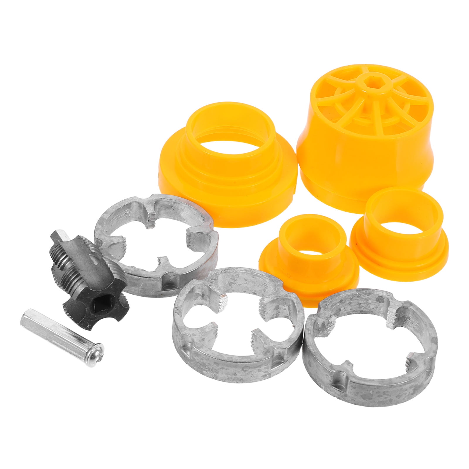 WORGEOUS Electric Drill Pipe Threader Kit Plastic Pipe Tap Die Set Pipe ...