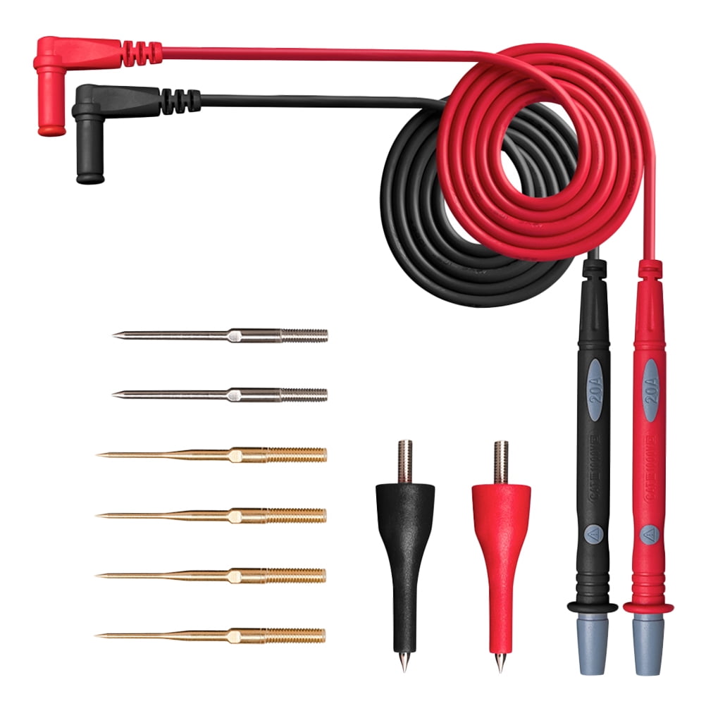 WORGEOUS Electrical Meter Leads Multimeter Test Banana Plug Tester ...