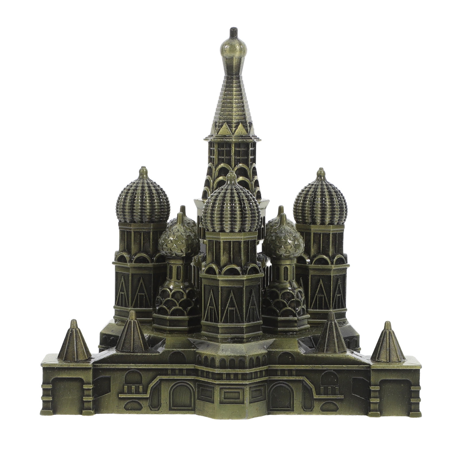 WORGEOUS Elegant Building Model Russian Building Statue Desktop Statues ...