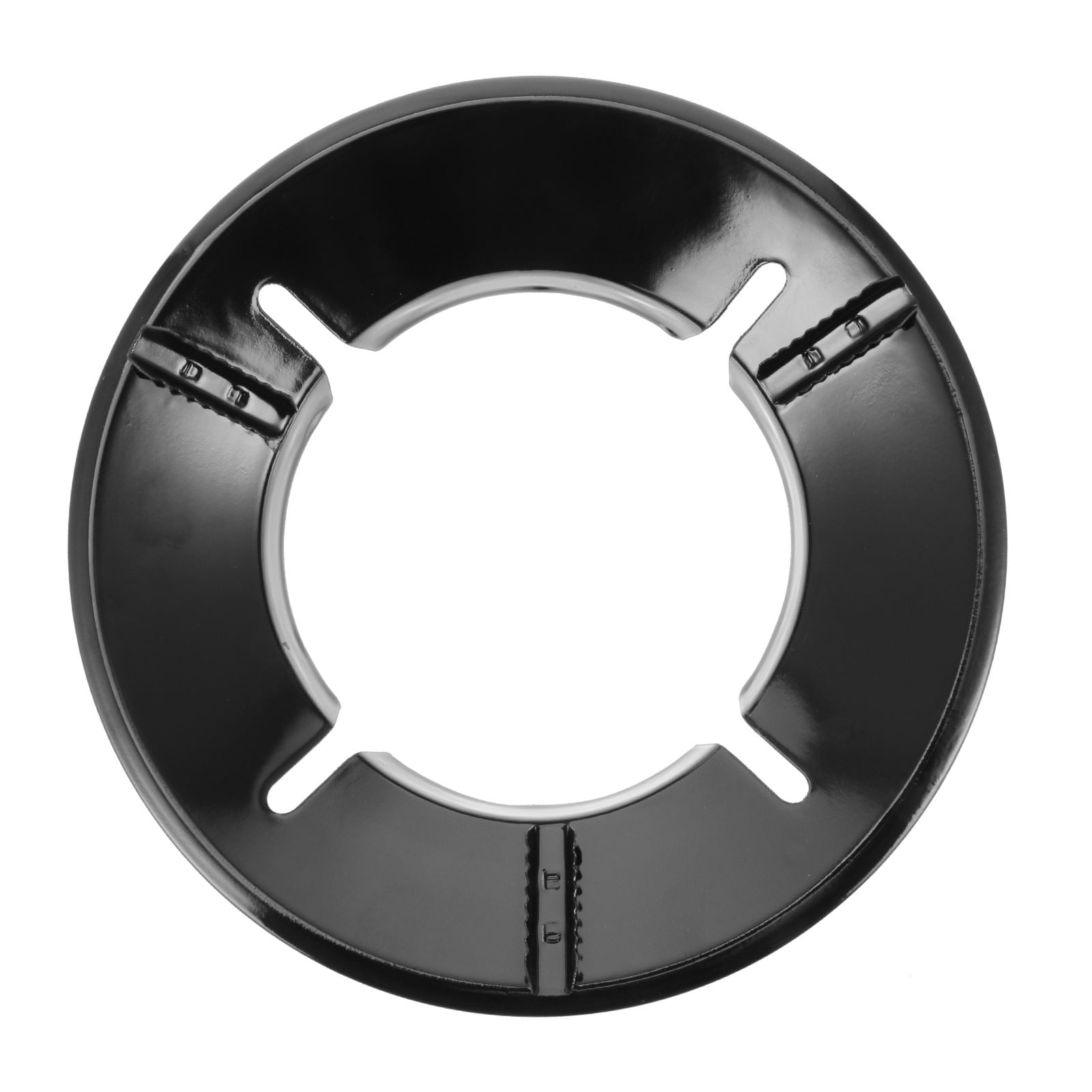 CIMAXIC Windproof Stove Cover Gather Fire Energy Saving Metal Black for ...