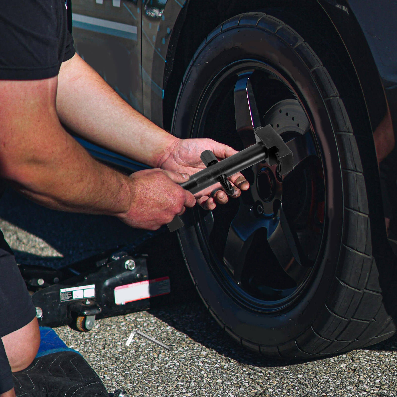 WORGEOUS Engine Pulley Removal Tool Kit Pullers Idler Alternator Black ...