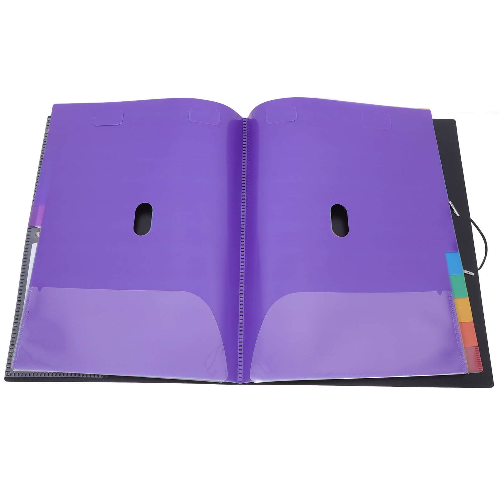 WORGEOUS Expandable File Folder Expanding with Blank Labels Corded ...