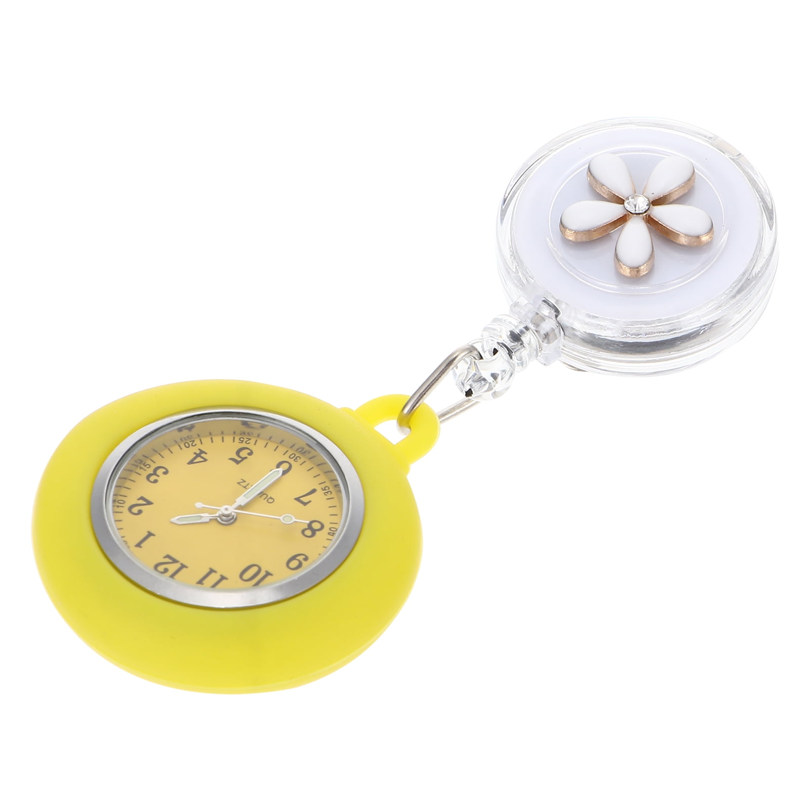 WORGEOUS Exquisite Hanging Nurse Watch Fob Pocket Watch Digital Dial ...