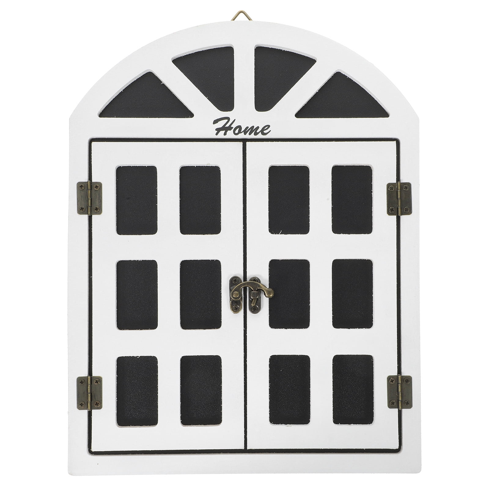 WORGEOUS Fake Window Chalkboard Hanging Wooden Window Design Chalkboard ...