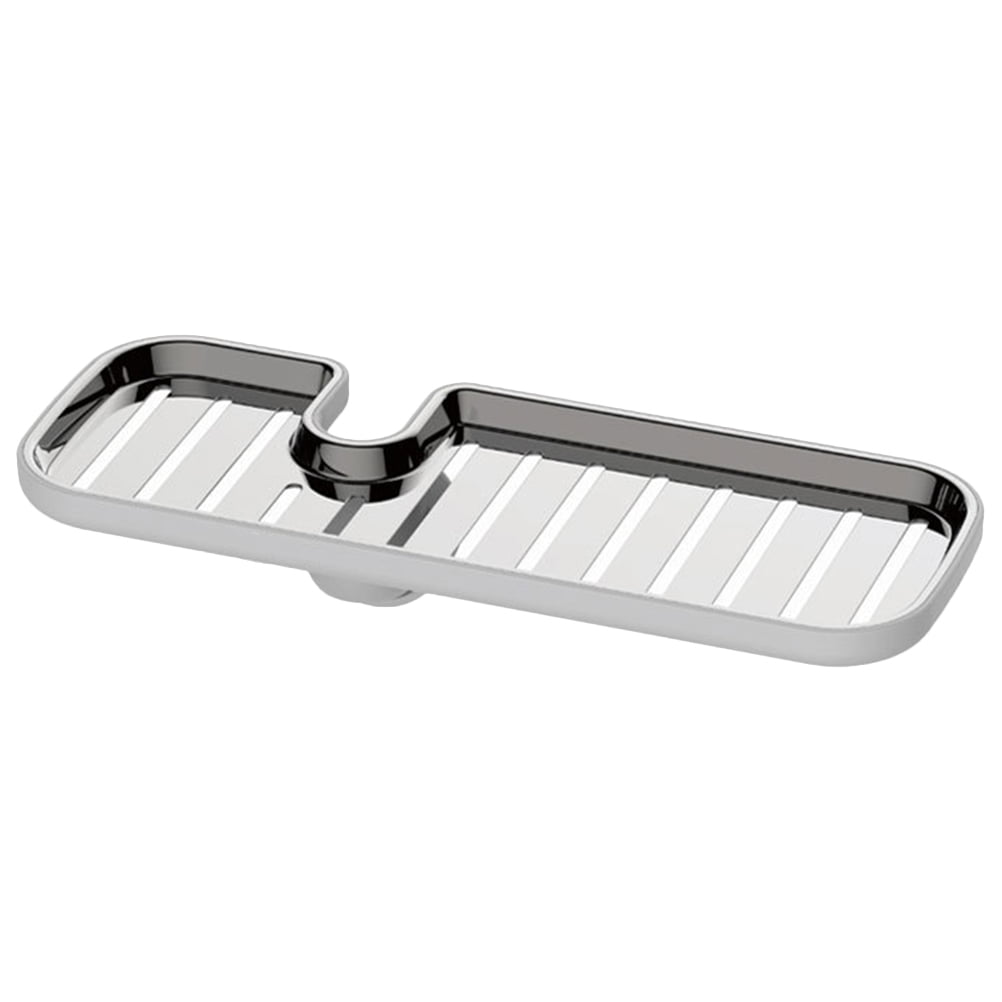 WORGEOUS Faucet Rack over The Door Drying Water Trough Storage Shelves ...