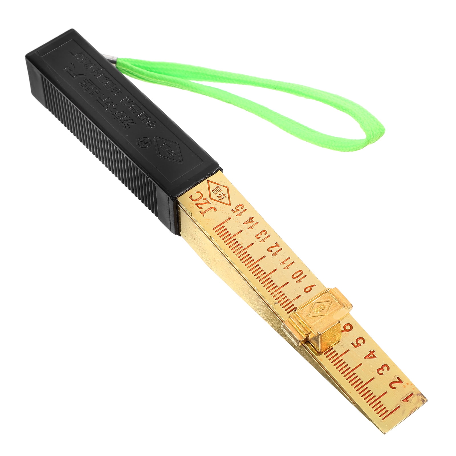 WORGEOUS Feeler Gauge Gap Tapered Gap Measurement Tool Portable Wedge ...