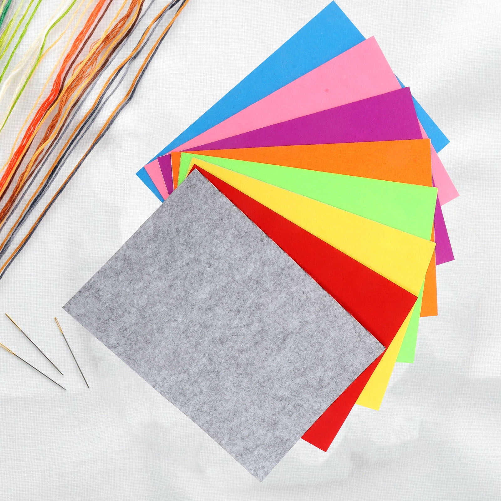 BESTYASH Sticky Felt Sheets with Adhesive Backing, Assorted ...