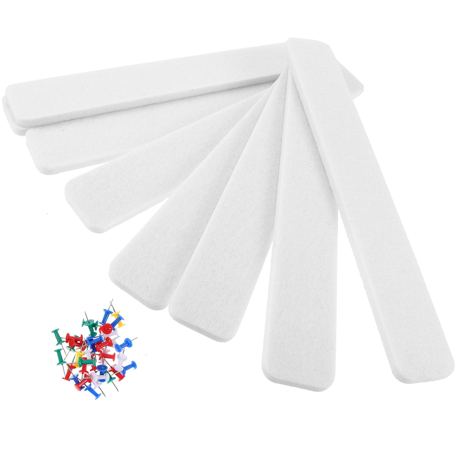 WORGEOUS Felt Memo Board Strips Rectangular Design for Goal Setting and ...