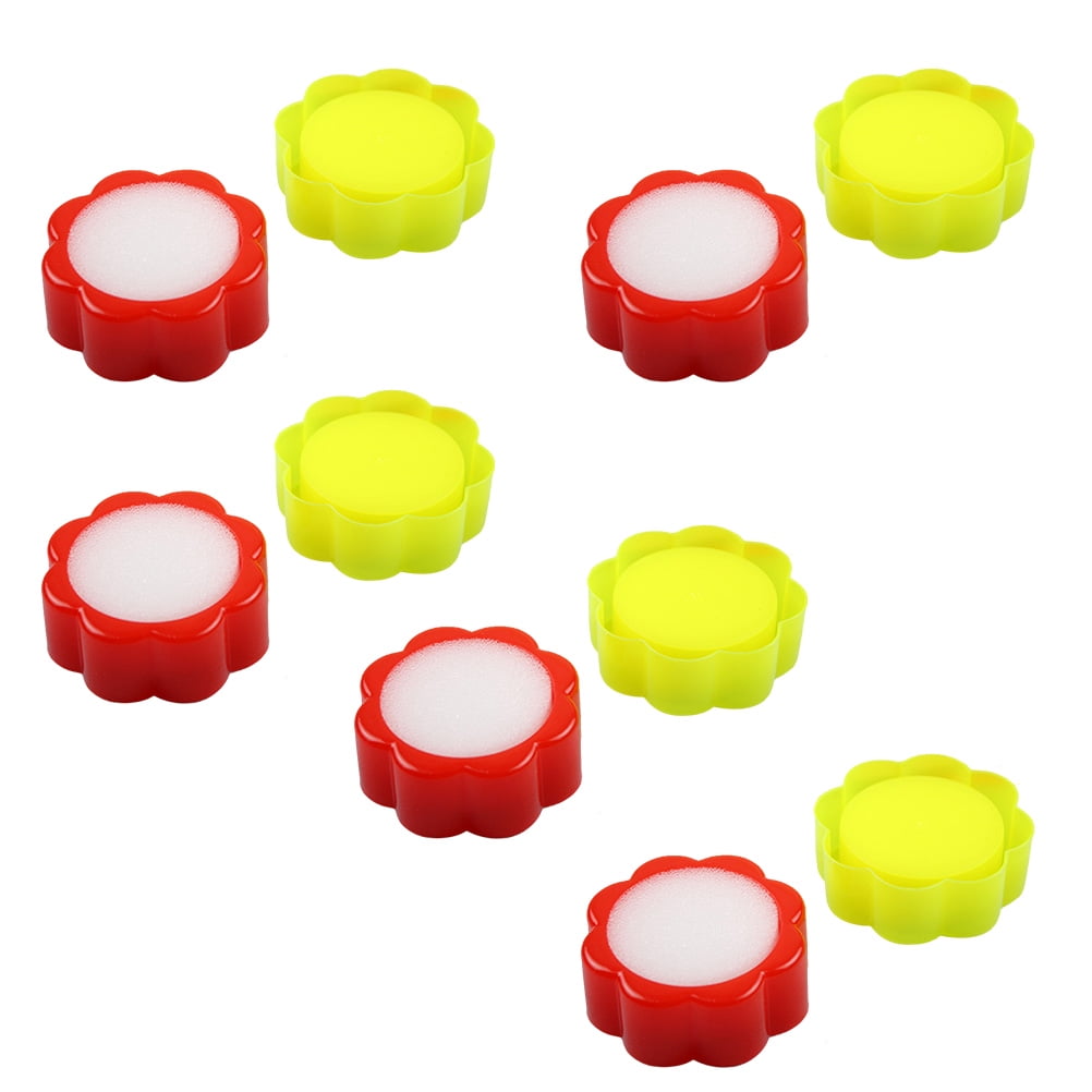 WORGEOUS Finger Wet Sponge 10Set for Counting Money 6.8X2.4Inch Red ...