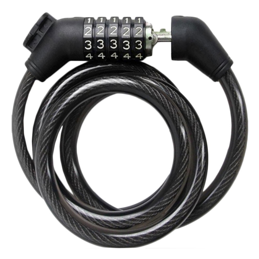 WORGEOUS Five Password Lock Portable Wire Lock Durable Cable Lock Wire ...