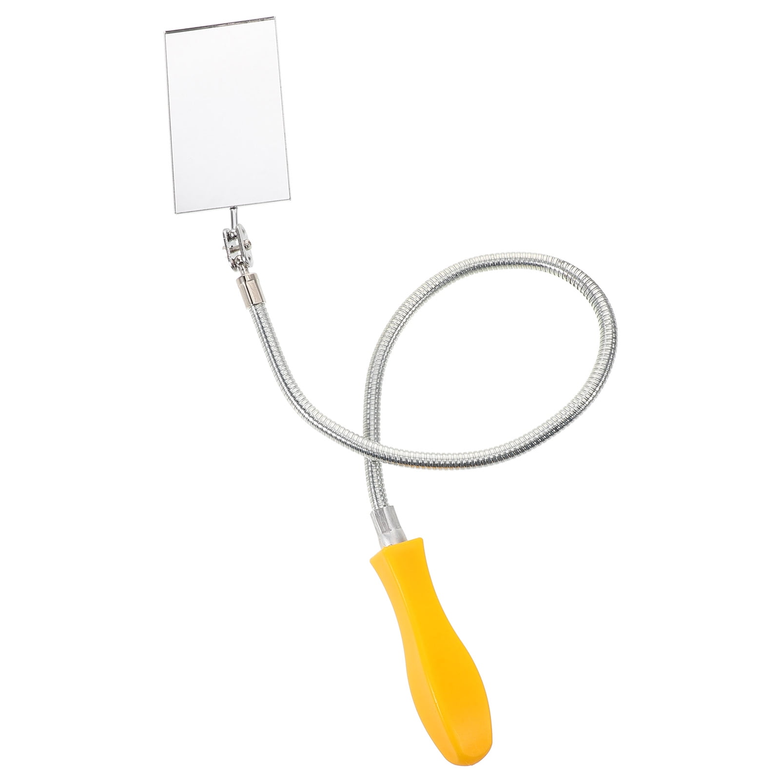 Telescoping Inspection Mirror With Non Slip Handle Extendable Round ...