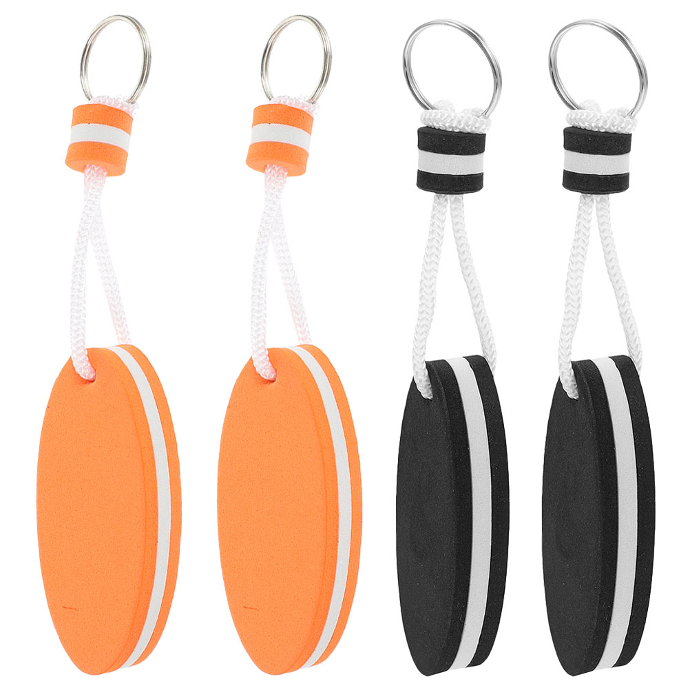 WORGEOUS Floating Boat Key Ring Key Float Buoy Keychain Pendant Oval ...