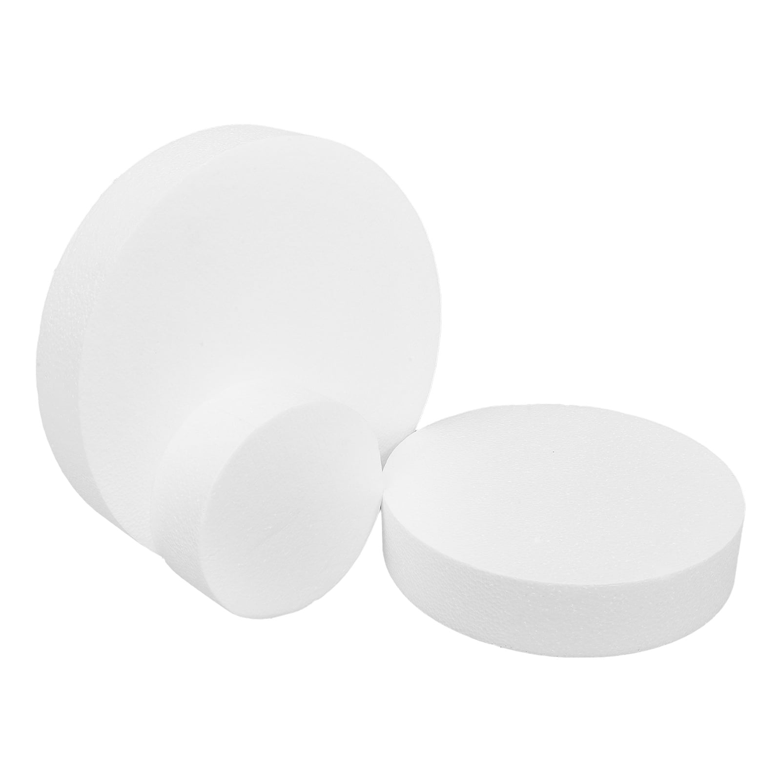 WORGEOUS Foam Cake Model For Cake Decorating Practice 3 Tiers Cake ...