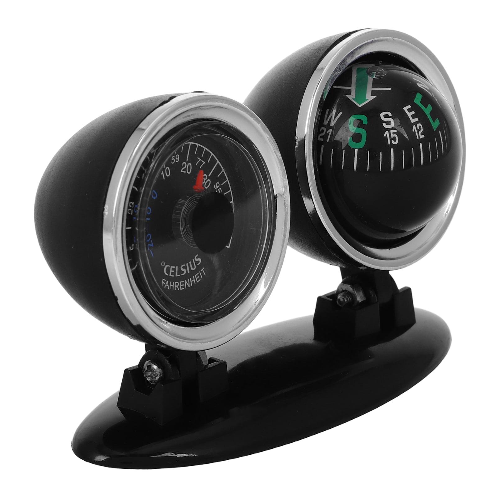 FUEENIRVA Auto Compass For Dashboard Car Compass ABS 1Set - Walmart.com