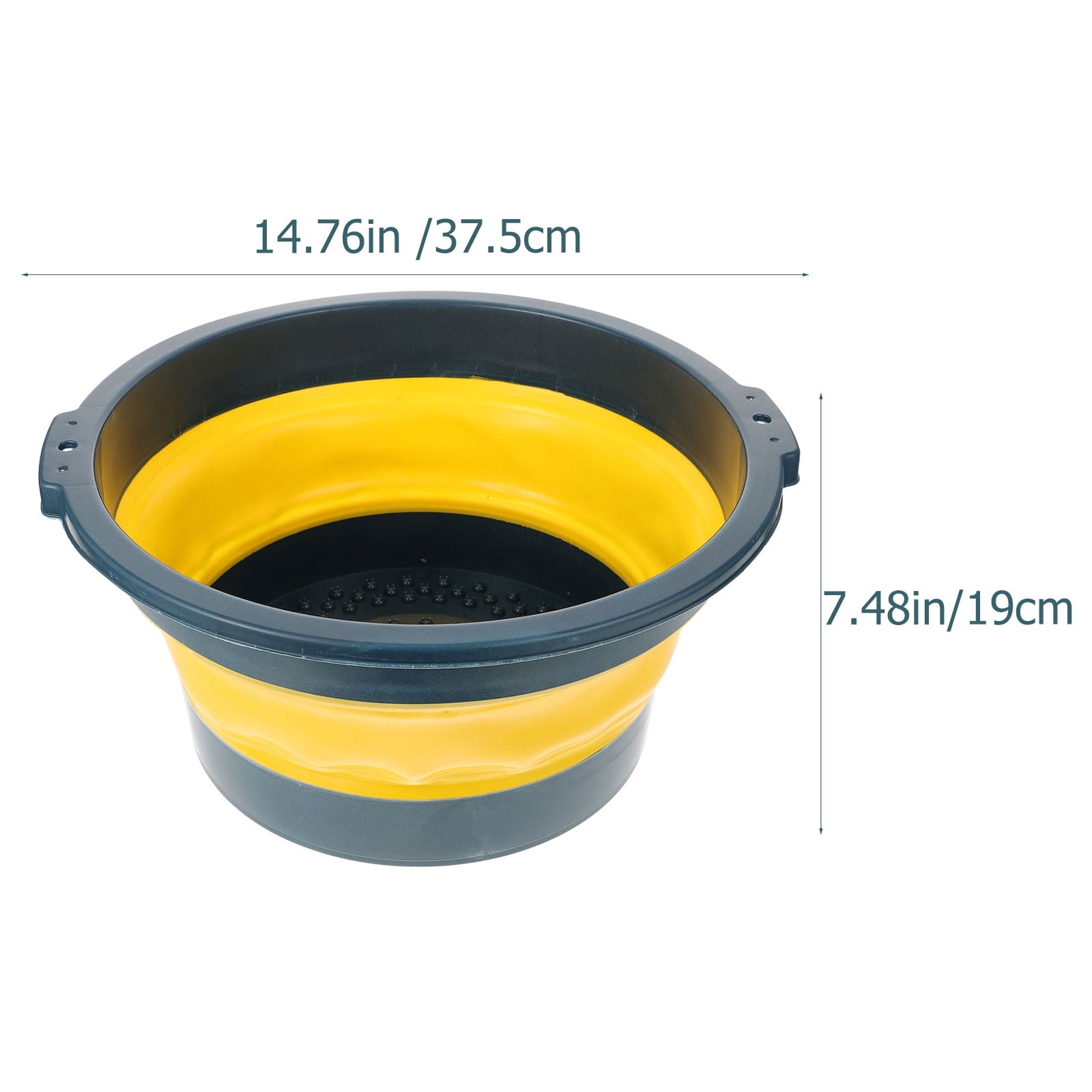 WORGEOUS Folding Washbasin Washing Collapsible Car Water Trough Baby ...