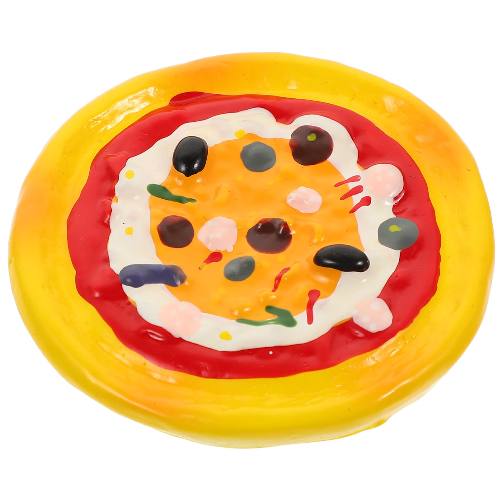 GETAJGHSD Funny Pizza Shaped Magnet Resin 1Pack 2.2x2.2x0.2In - Walmart.com