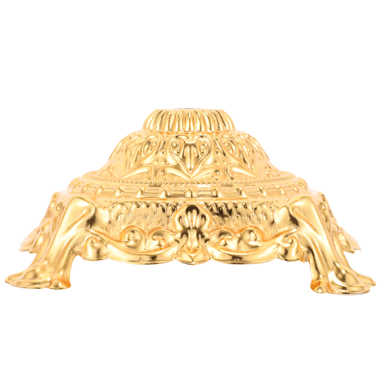 WORGEOUS Fruit Bowl Base Plate Pedestal Accessory Decor Divided Snack ...