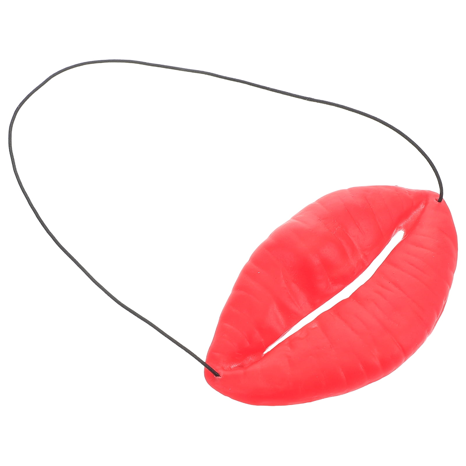 WORGEOUS Funny Cosplay Props For Wedding Day Lips Big Plastic Mouth ...