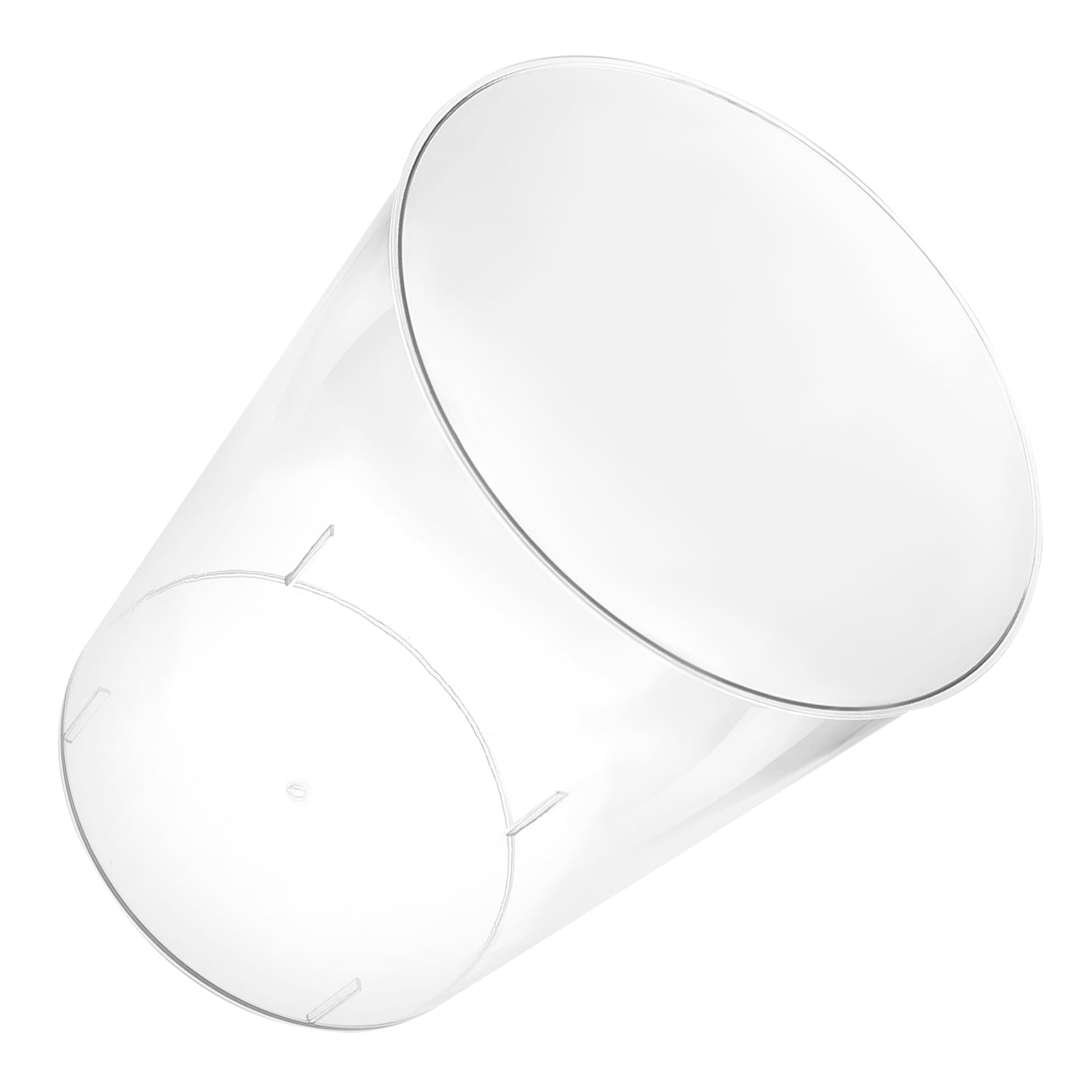 WORGEOUS Garbage Collection Bin Waste Paper Basket Simple Plastic ...