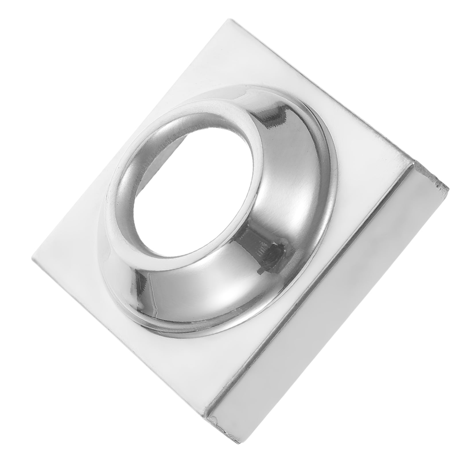 Stainless Steel Flagpole Base for Home and Office Silver Decorative ...