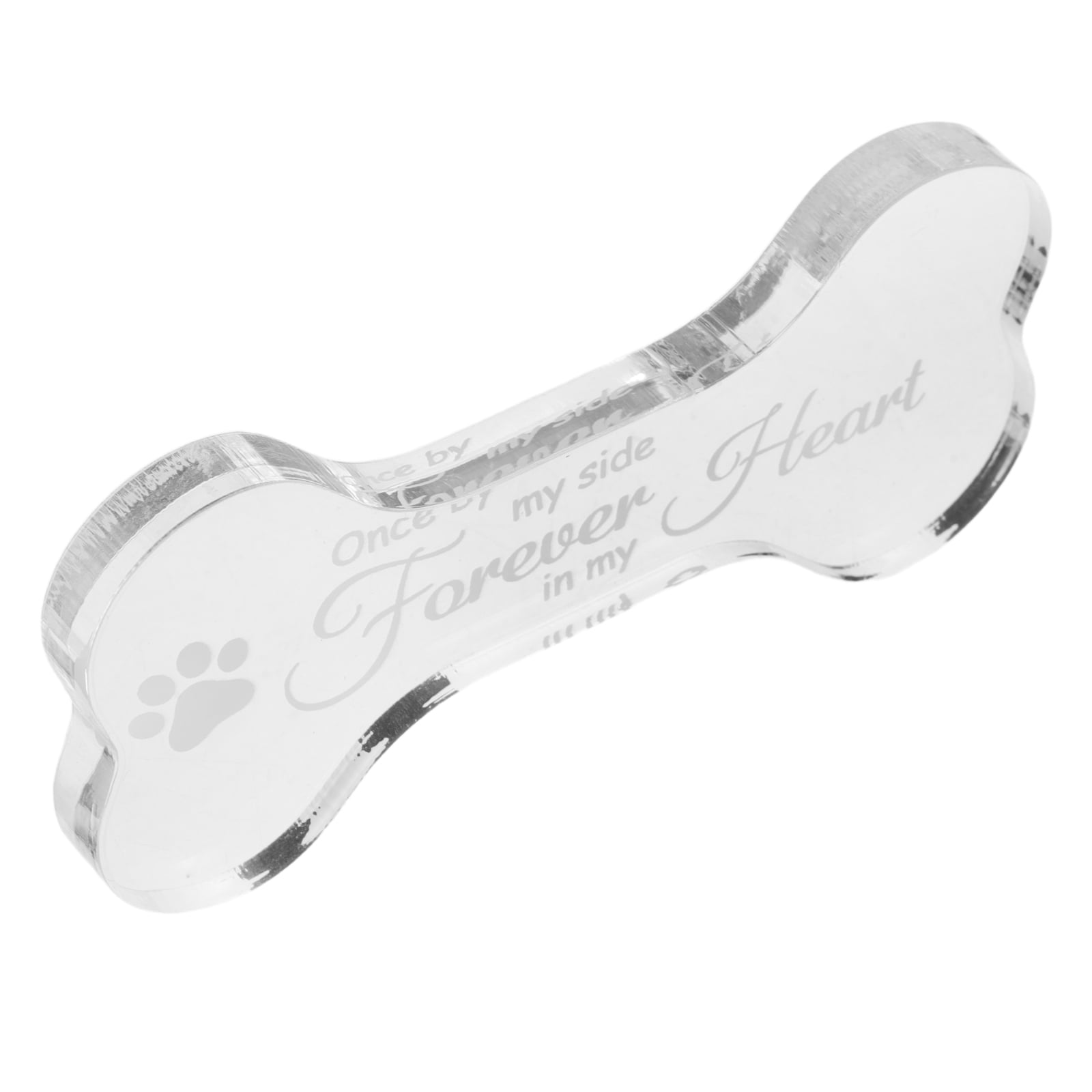 WORGEOUS Garden Memorial Plaque Dog Bone Pet Memorial Dog Bereavement ...