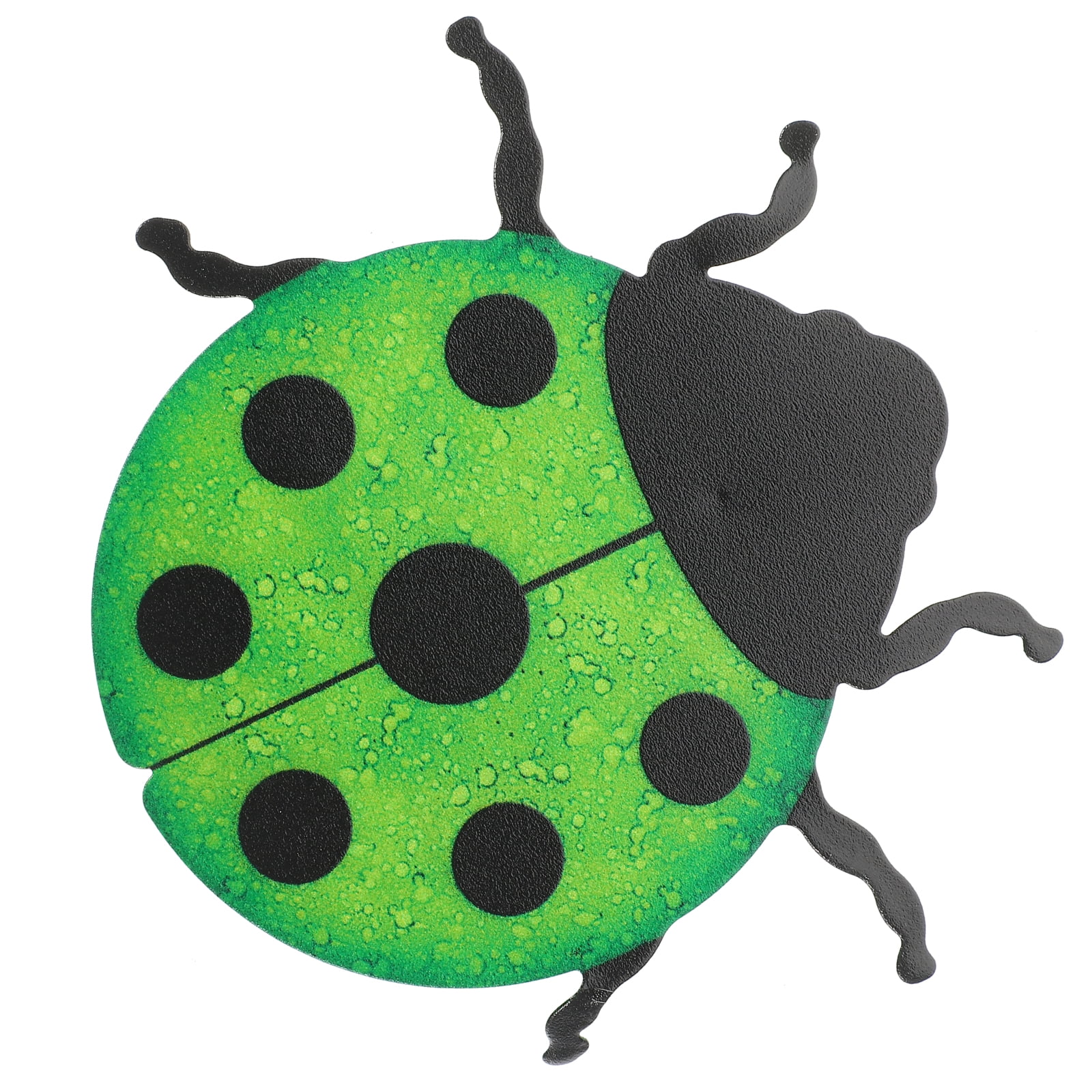 WORGEOUS Garden Wall Decor Outdoor Ornaments Iron Beetle Colored ...
