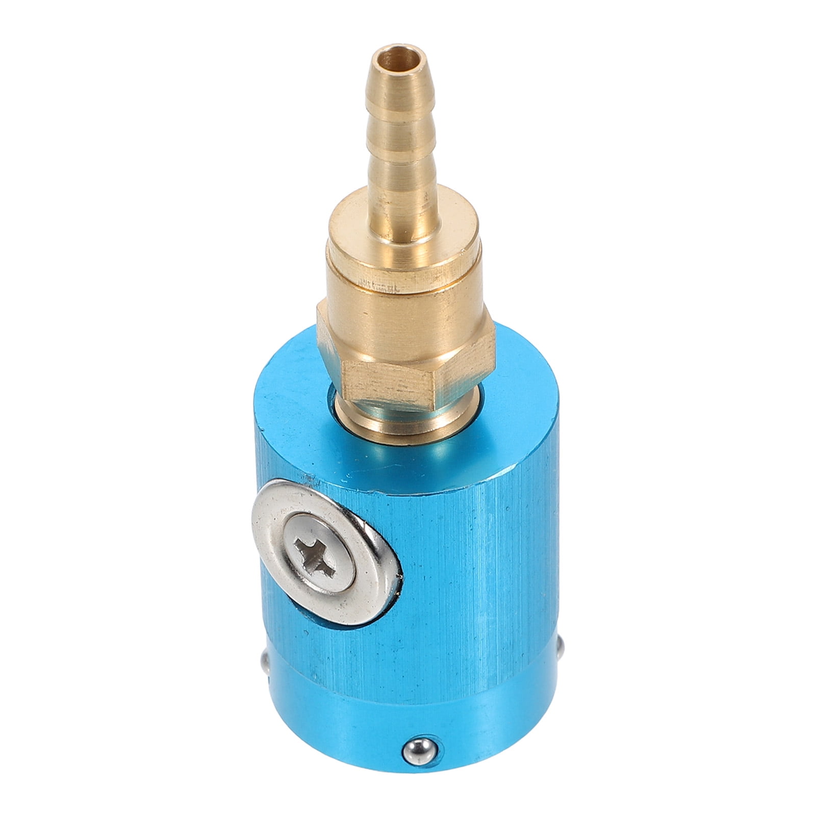 WORGEOUS Gas Quick Connect Adapter for Gas Bottle Brass Inflation Head ...