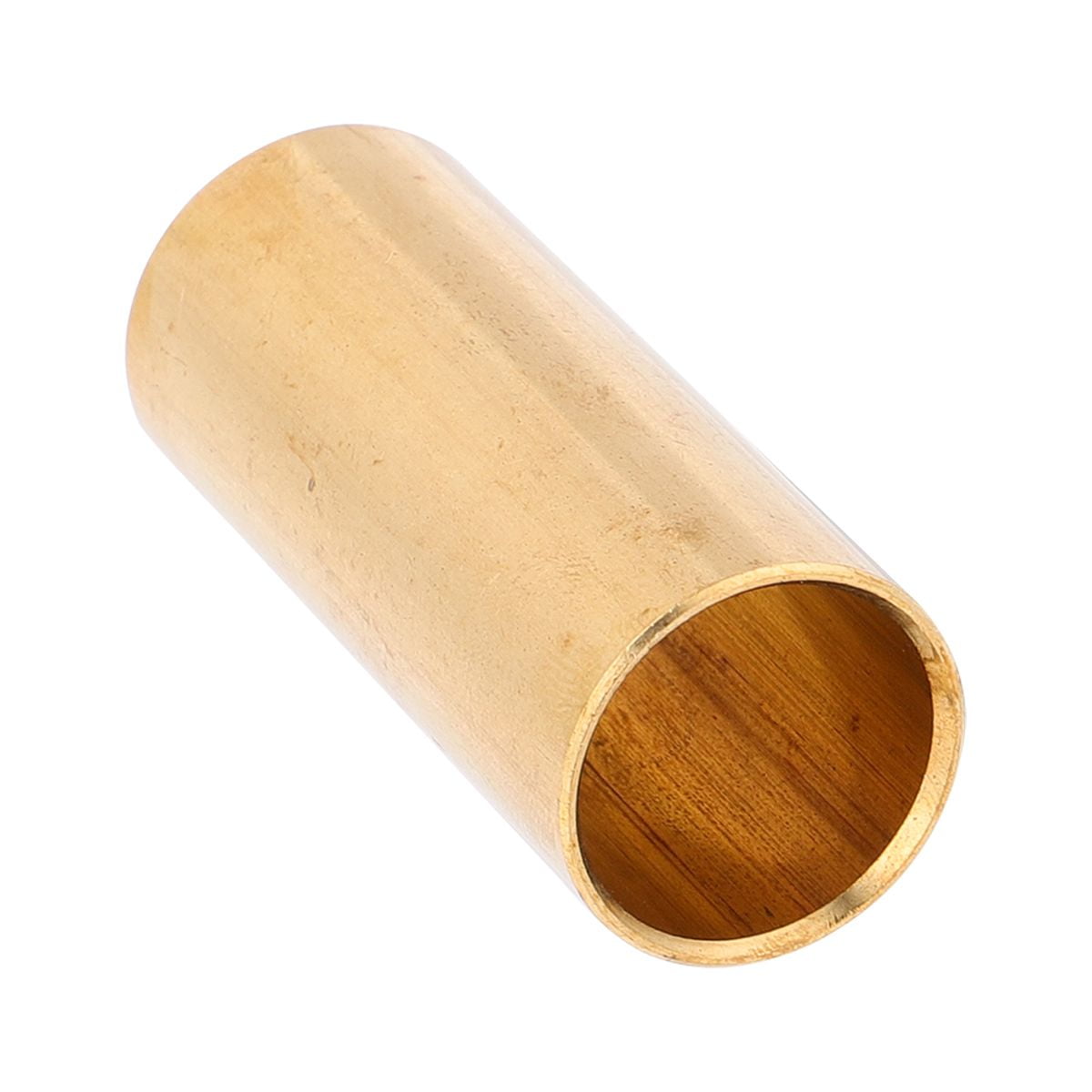 BESTYASH 1Pc Brass Guitar Slide Metal Finger Sleeve for Guitar Use with ...
