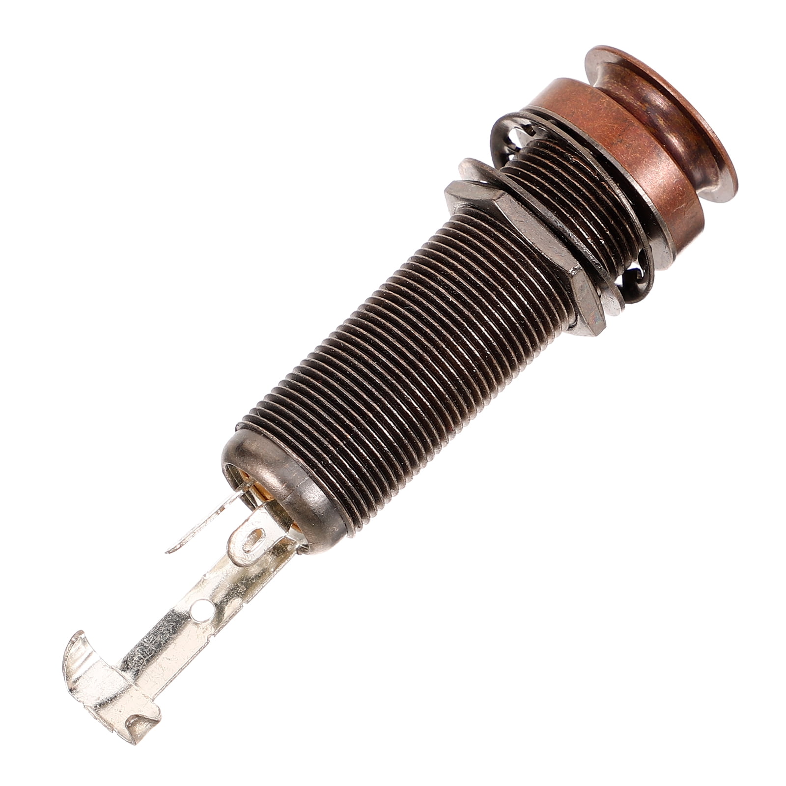 WORGEOUS Guitar End Pin Jack Threaded Stereo Output Jack Socket Guitar ...