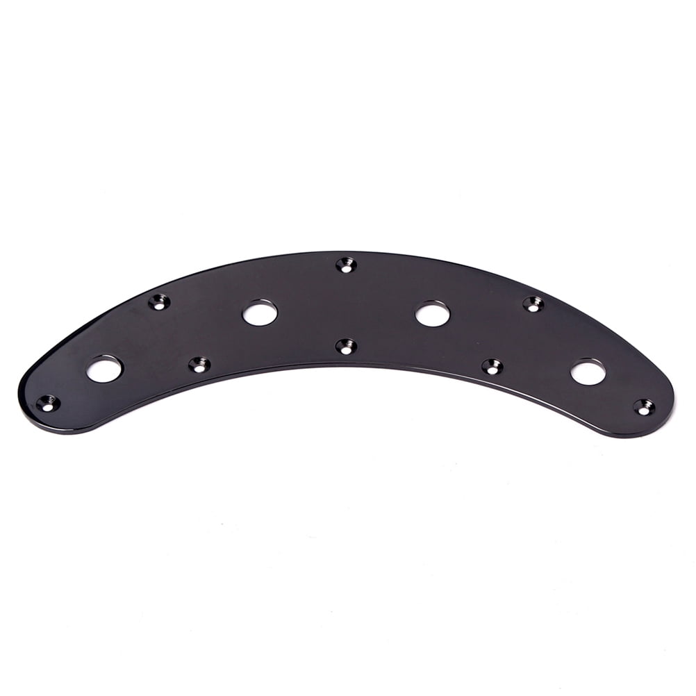 WORGEOUS Guitar Parts Accessories 4-Hole Arch Curved Control Plate for ...