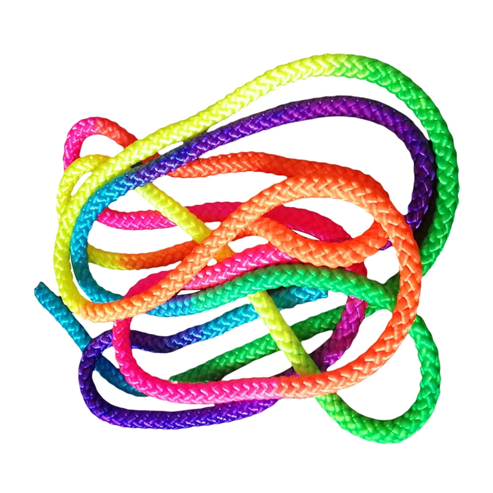 WORGEOUS Gymnastics Training Rope Rainbow Color Rhythmic Gymnastics ...