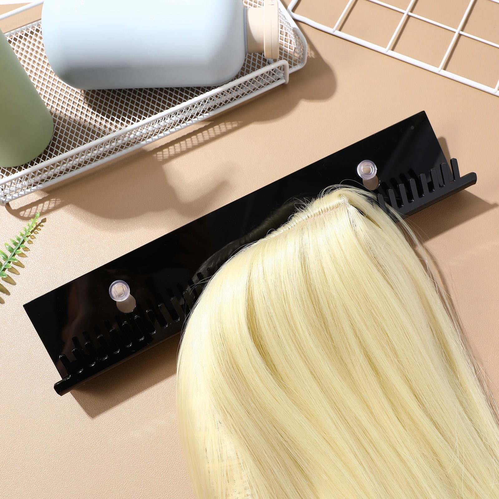 WORGEOUS Hair Extension Hanger Hanging Hair Stand Hair Extension Holder ...