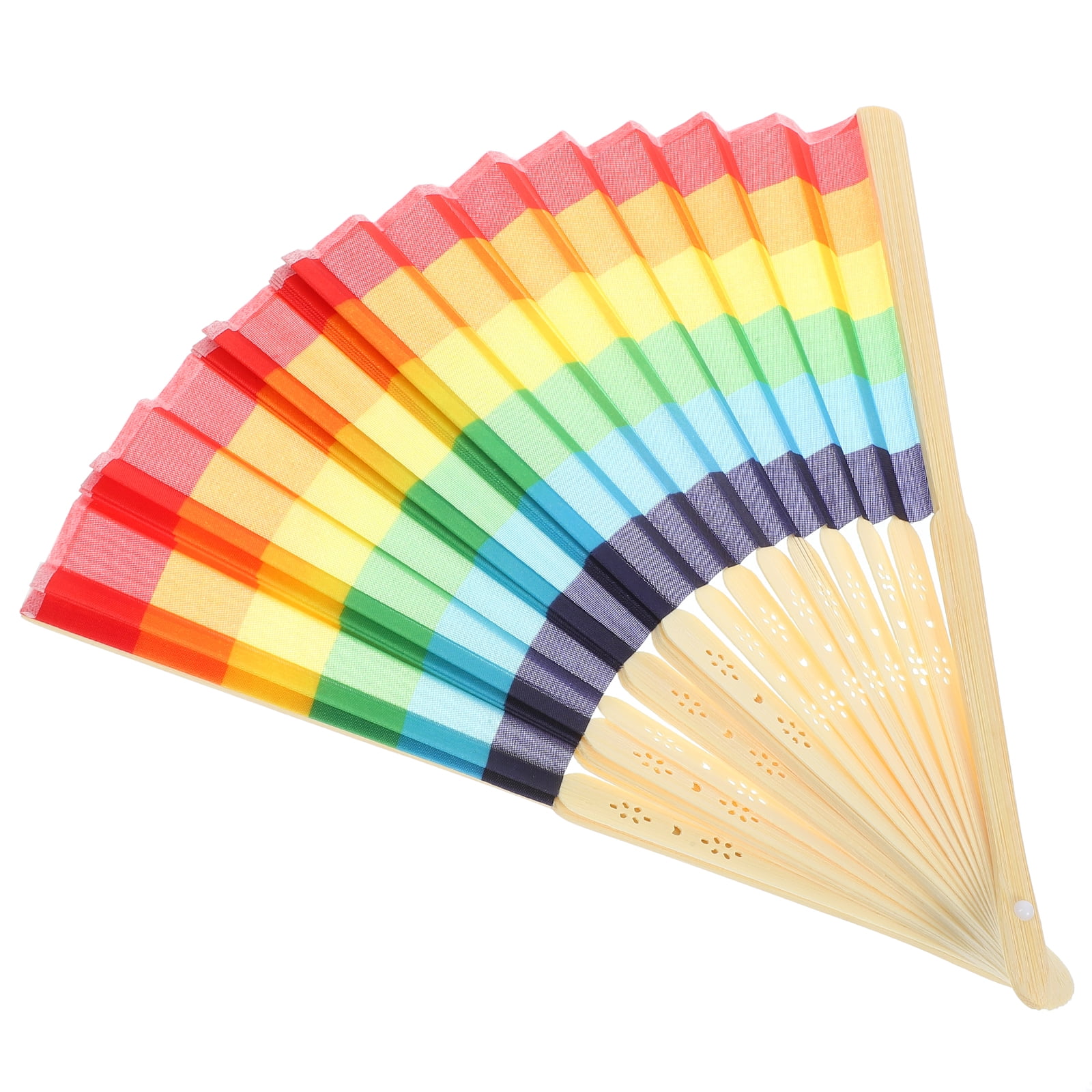 WORGEOUS Hand Fan Prop Folding Handheld Fan Stage Performance Fan Photo ...