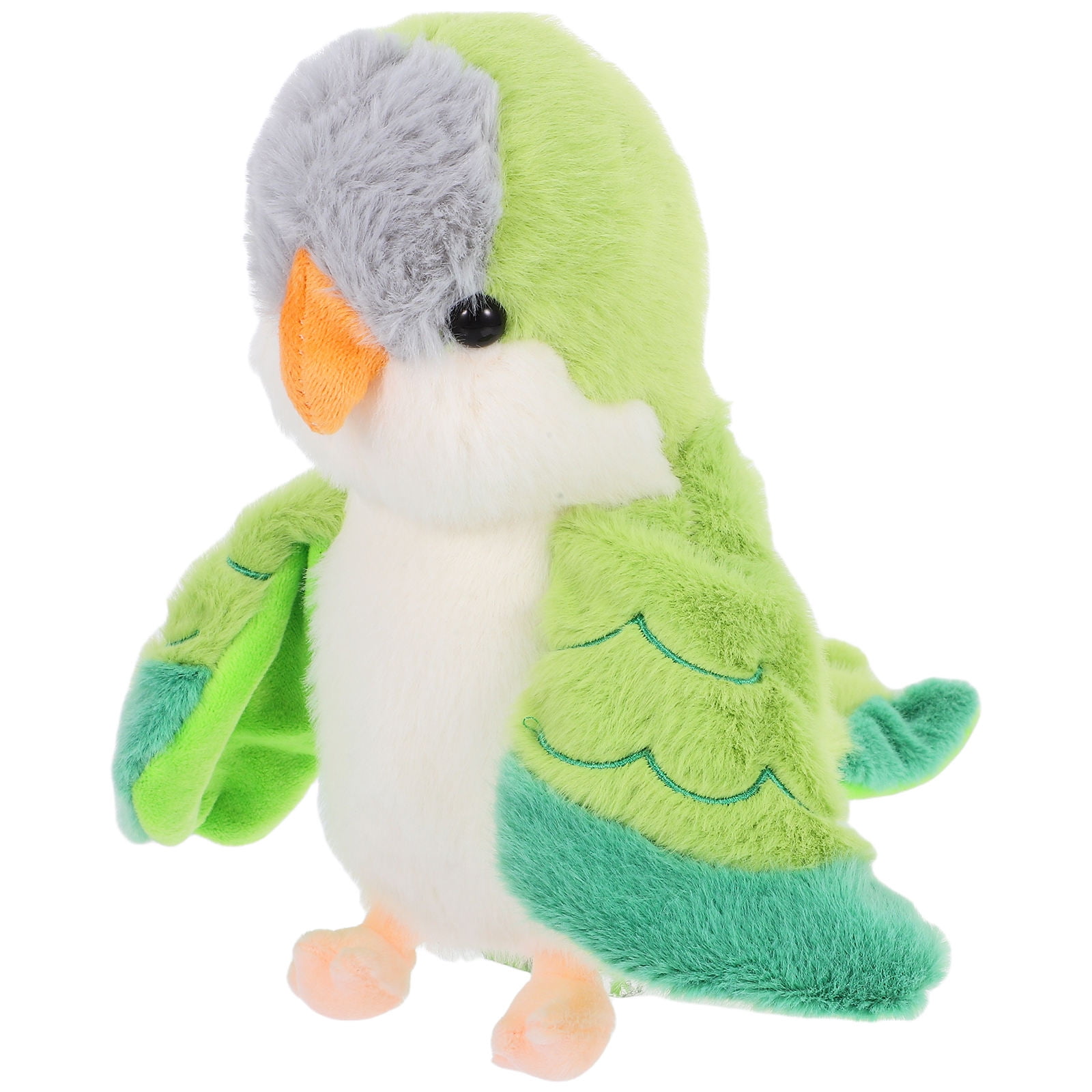 WORGEOUS Hand Puppet Toys Parrot for Kids Bird Stuffed Animal Finger ...