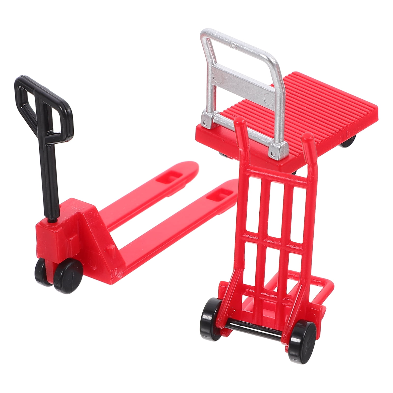 WORGEOUS Hand-held Laundry Basket Kit Bracket Doll House Model Child ...