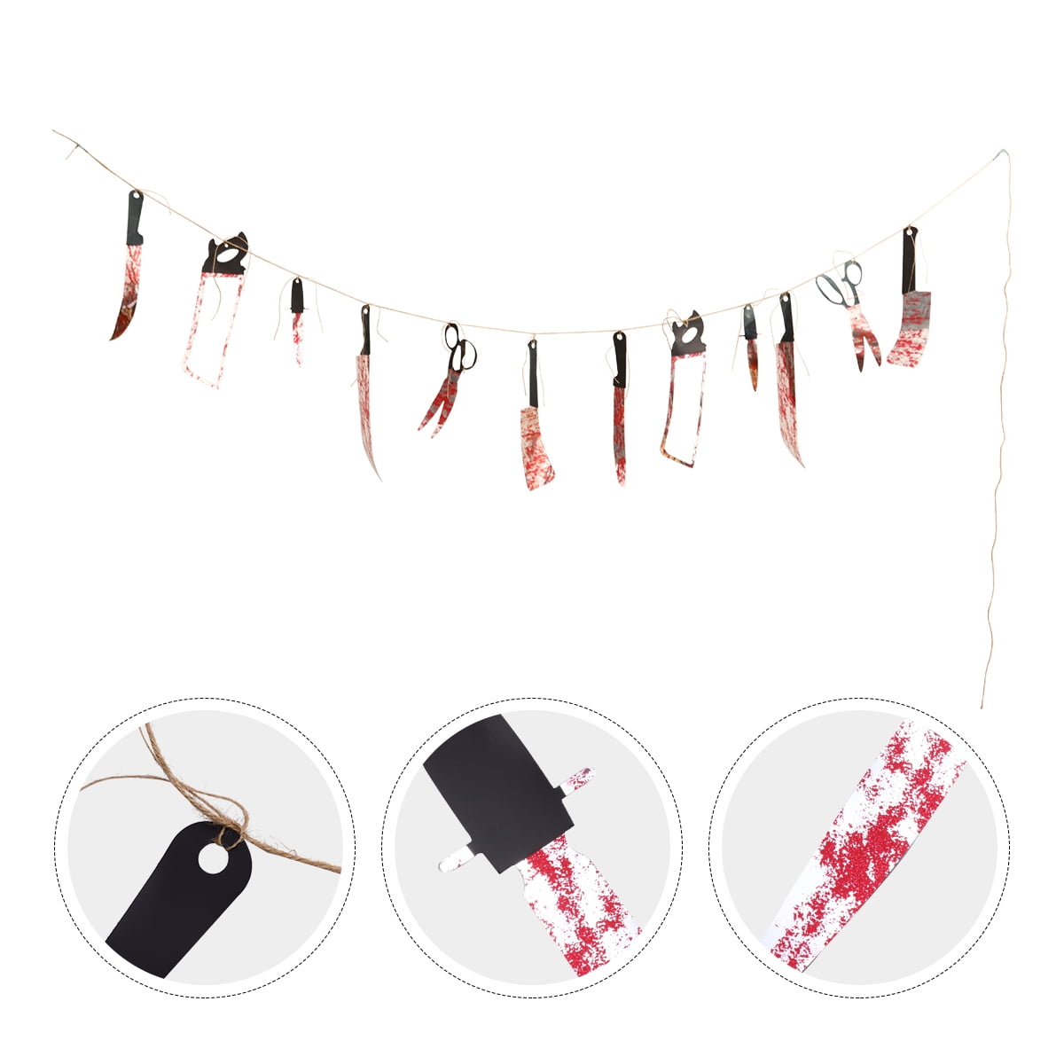 WORGEOUS Decorative Banner Assorted Color 1Set 7.87x0.59x0.08Inch - Walmart.com