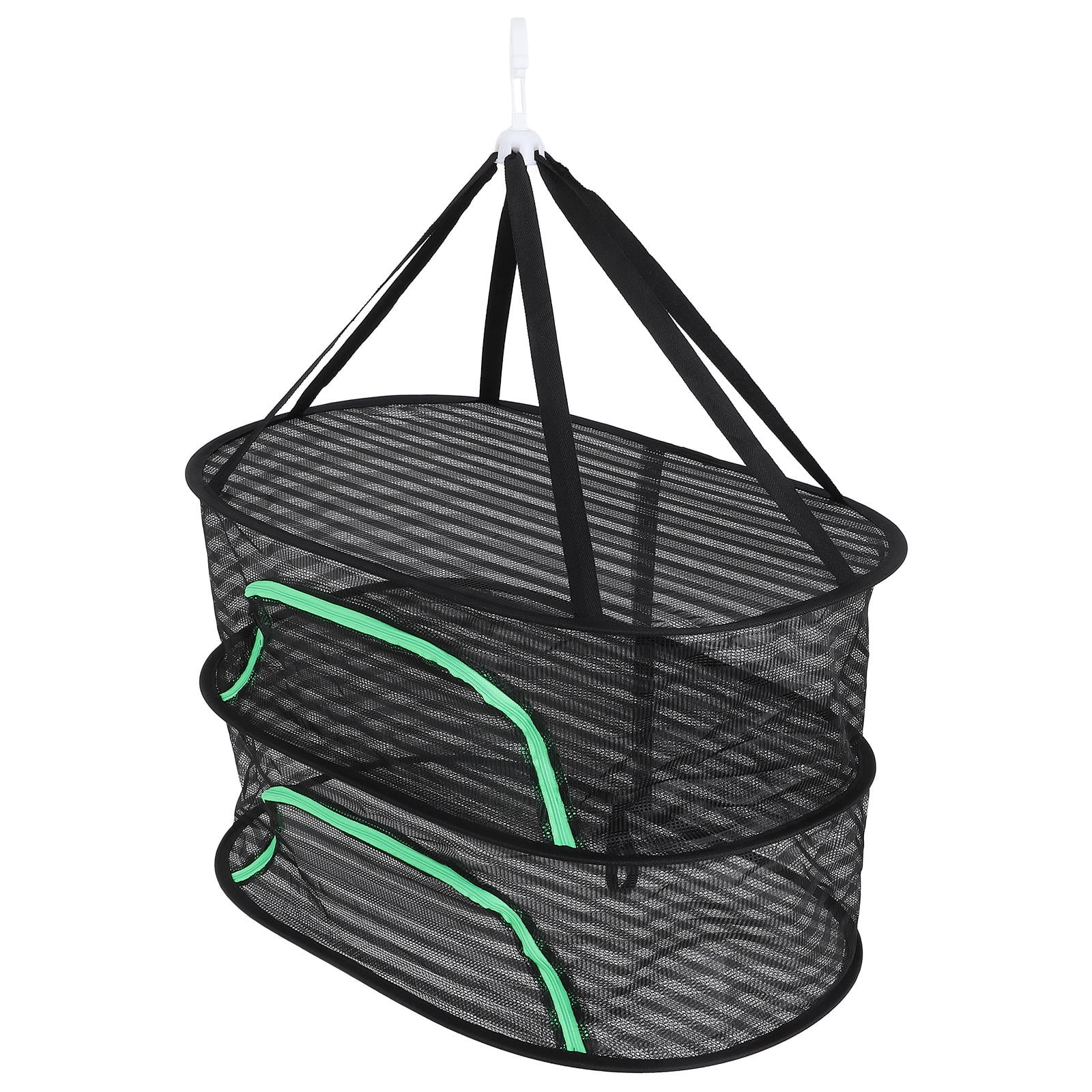 WORGEOUS Hanging Drying Rack 2 Layers Mesh Hanging Plants Dryer Net ...