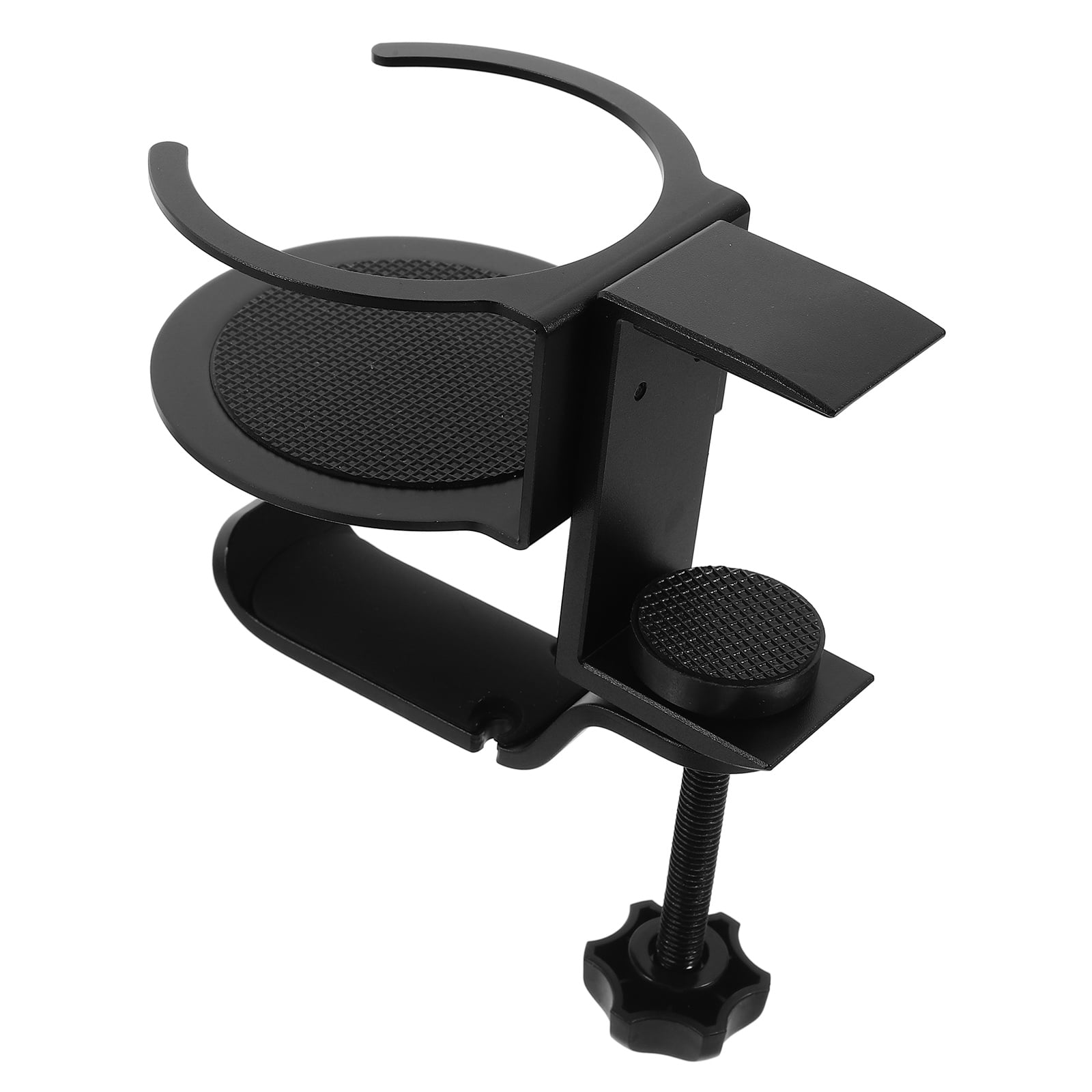 WORGEOUS Headphone Hanger 2 In 1 Under Desk Clamp Cup Stand Cup Holder ...
