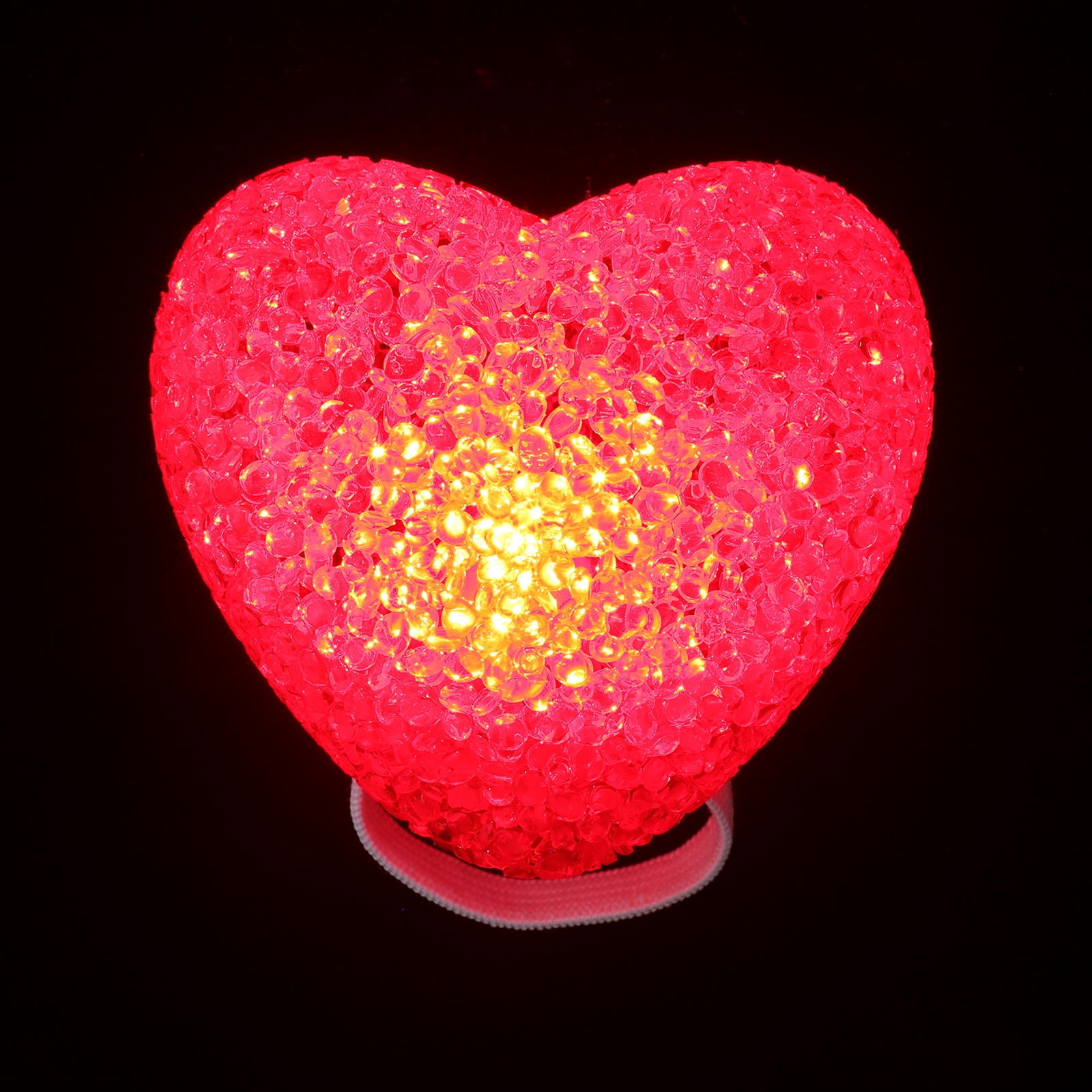 WORGEOUS Heart Hands Neon Light Red LED Heart Sign for Bedroom ...