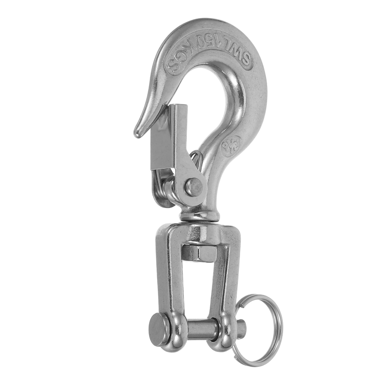 WORGEOUS Heavy Duty Swivel Lifting Hooks for Marine Use 304 Stainless ...