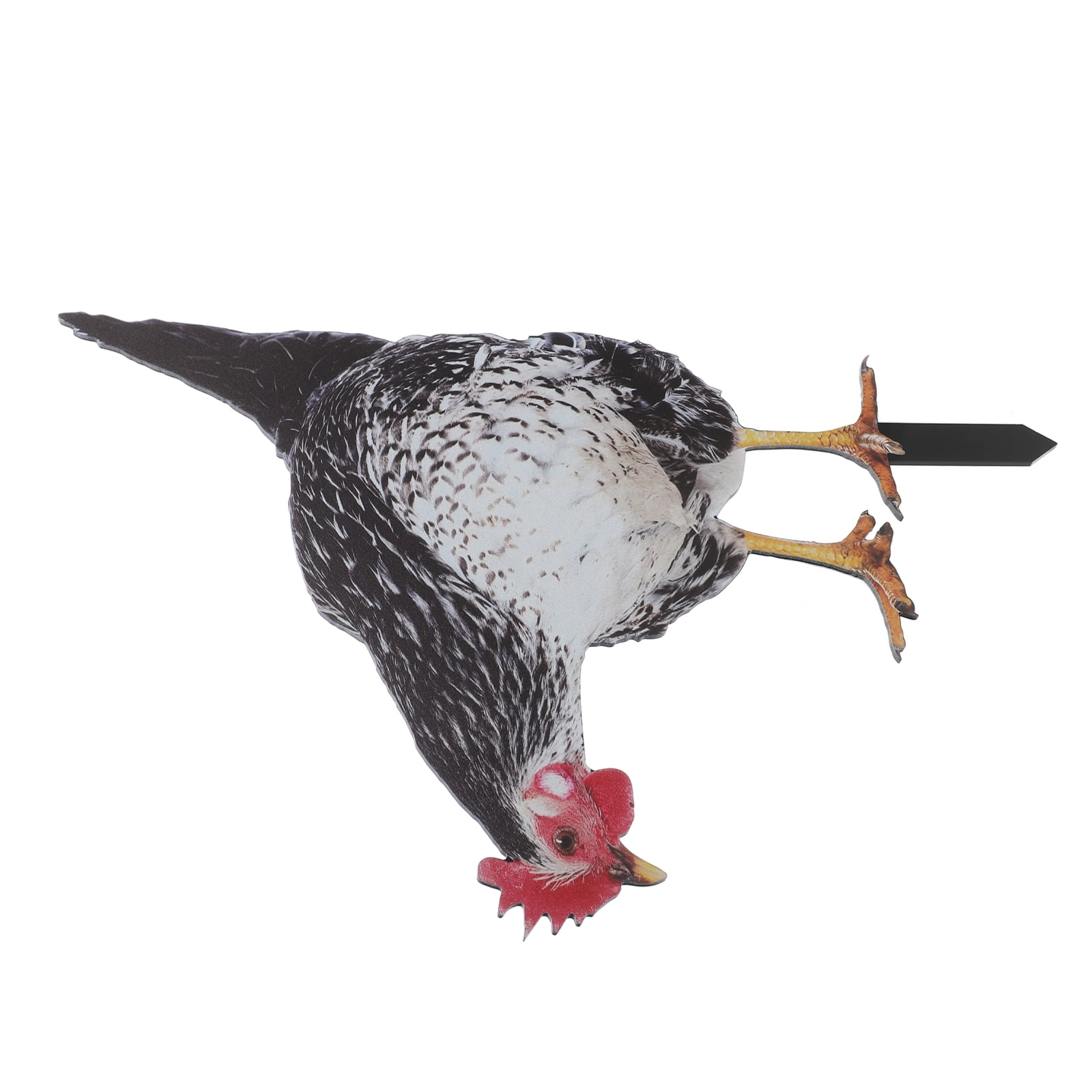 WORGEOUS Hen Ground Plug Yard Decor Yard Sign Simulation Chicken Insert ...