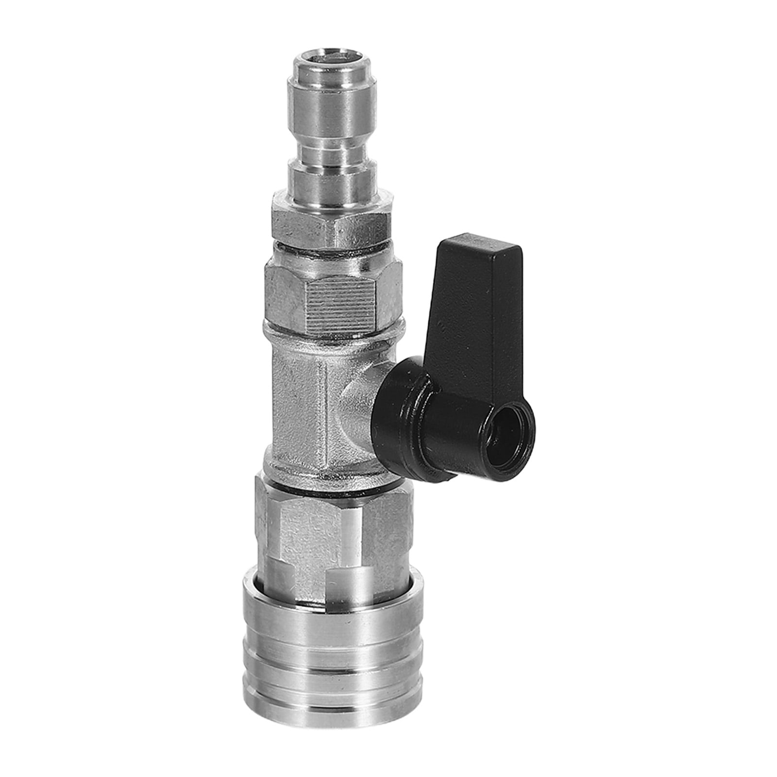 WORGEOUS High Pressure Washer Quick Connect Valve 1/4 Stainless Steel ...