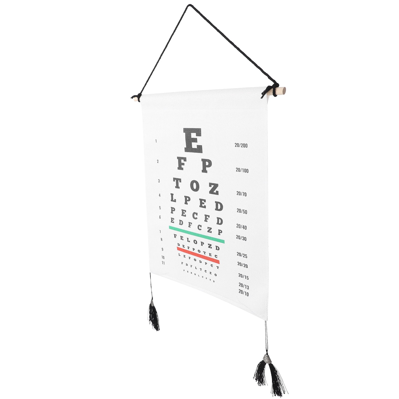 GOOHOCHY Eye Chart for Home Use Wall Visual Chart Vision Testing Tool ...