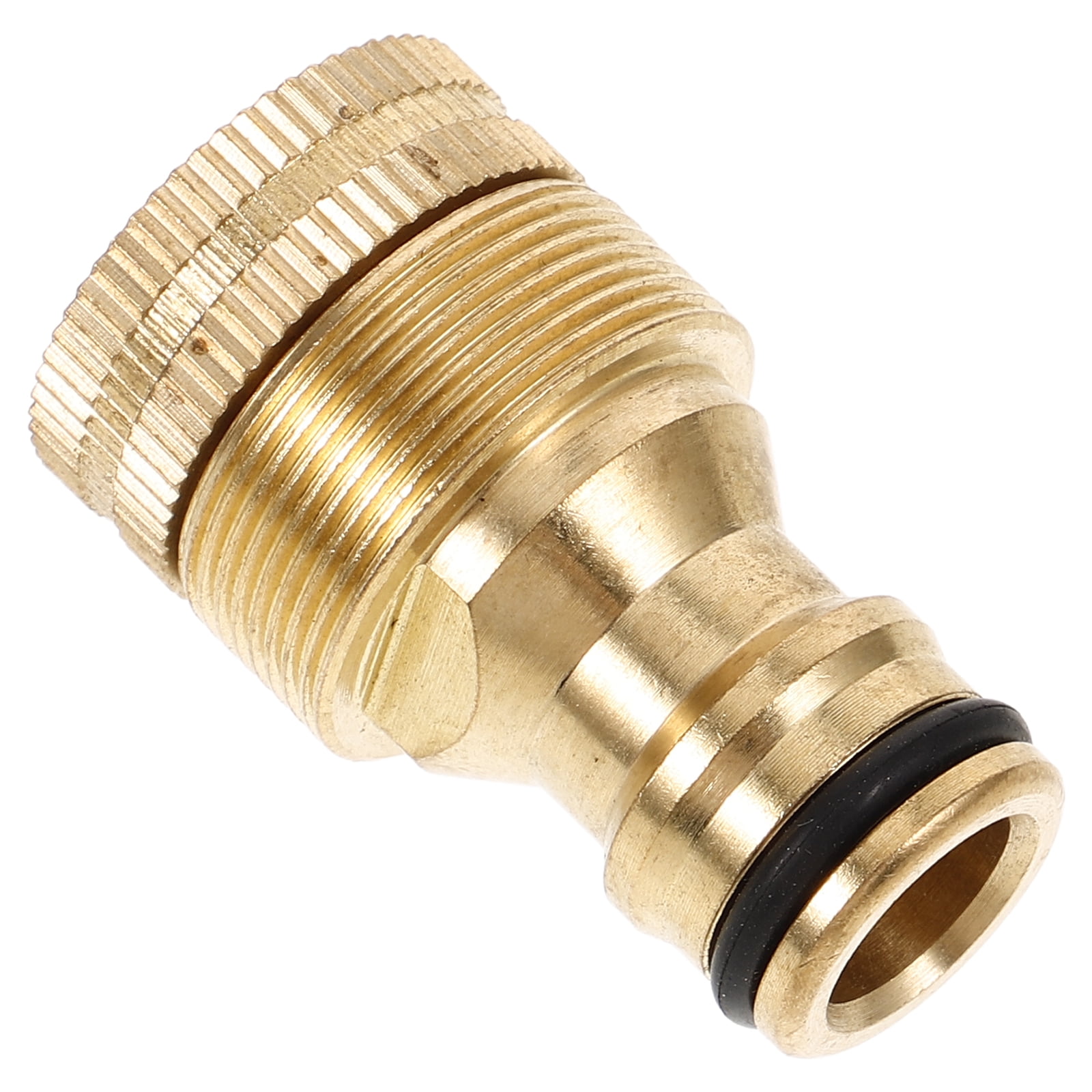 WORGEOUS Hose to Tap Universal Faucet Adapter Hose Pipe Fittings Golden ...