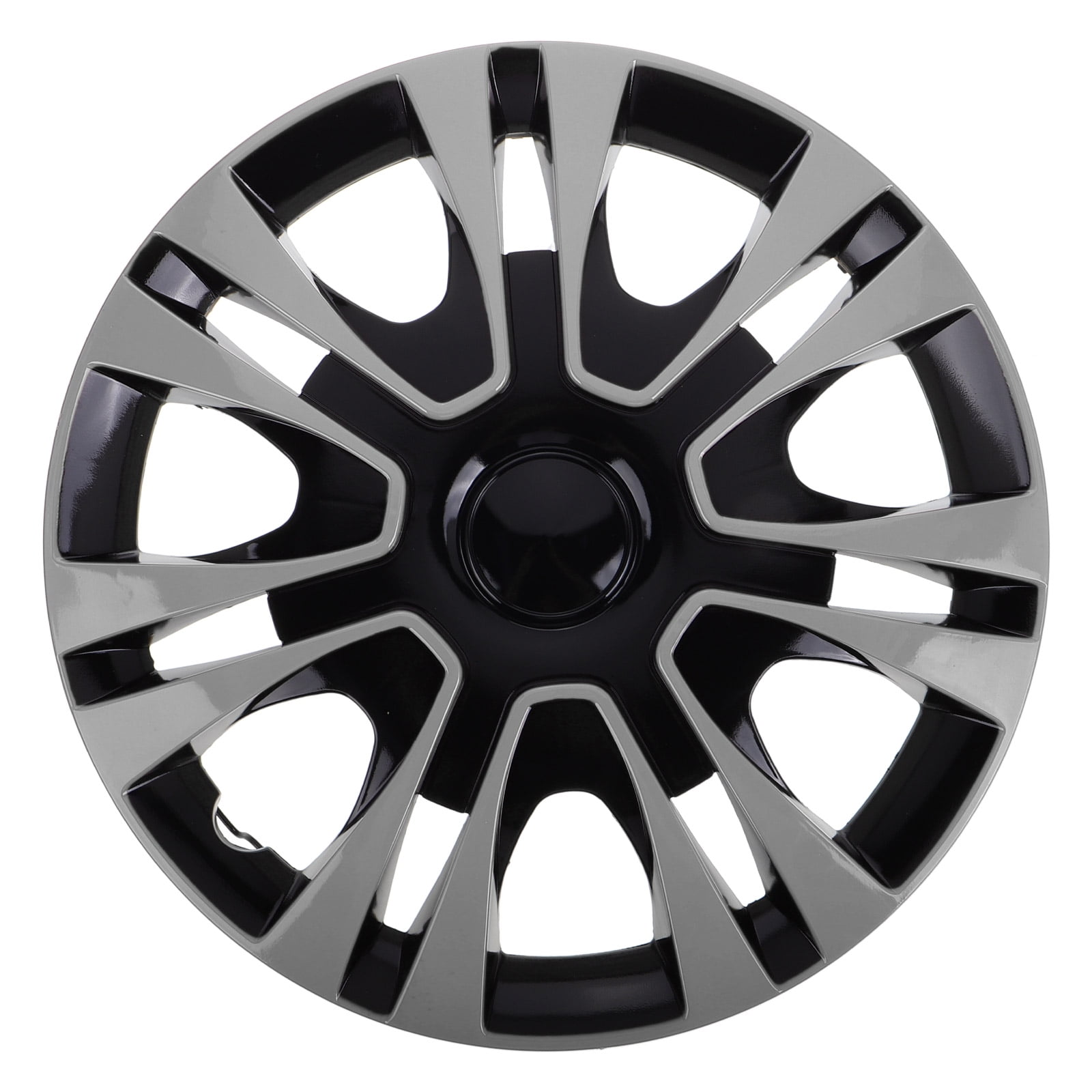 FUTUREORYY Black Car Wheels Wheel Center Hub Caps Replace 1Pcs 13 Inch ...