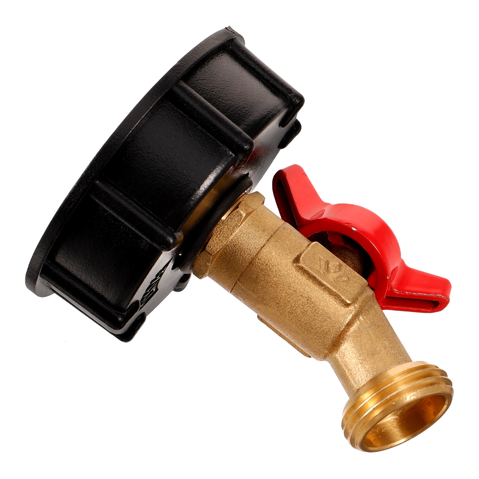 WORGEOUS IBC Tank Adapter IBC Tote And Water Faucet 1/4 Inch To 1/2 ...