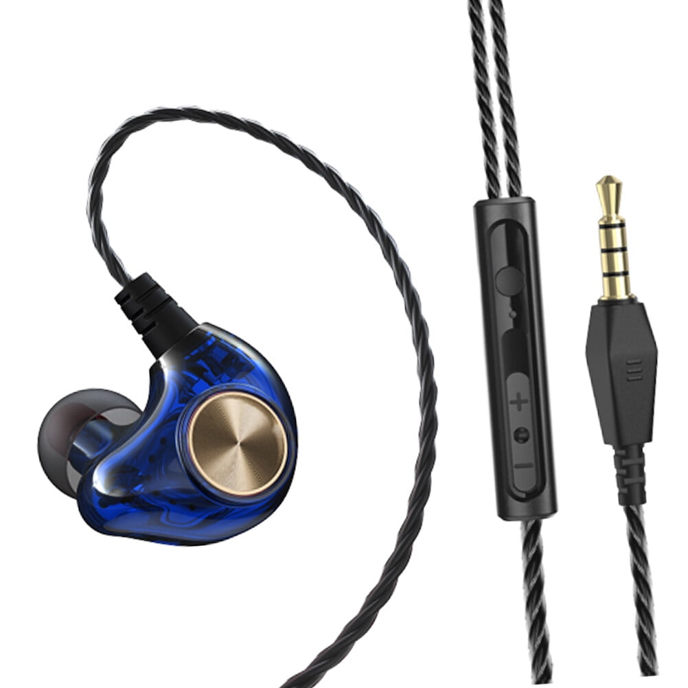 WORGEOUS In-Ear Wired Earphone Subwoofer Stereo Bass Earbuds Headset ...